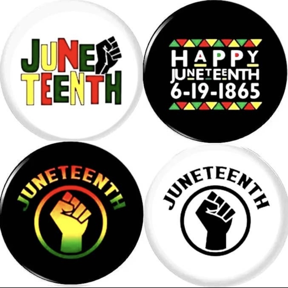 Unlisted | Accessories | Juneteenth Set Of 4 New Large 225 Inch Pins ...